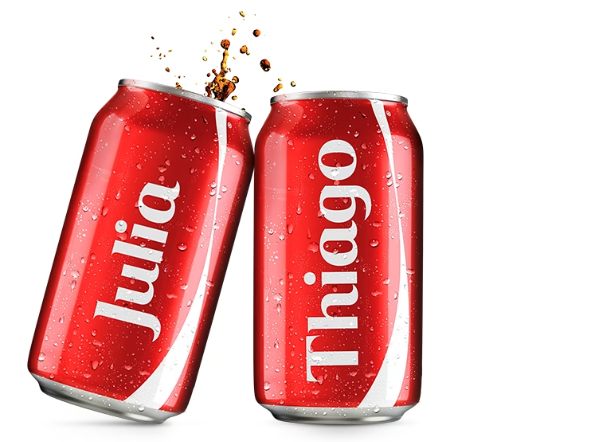Coca-Cola retoma campanha com nome de pessoas nas latas