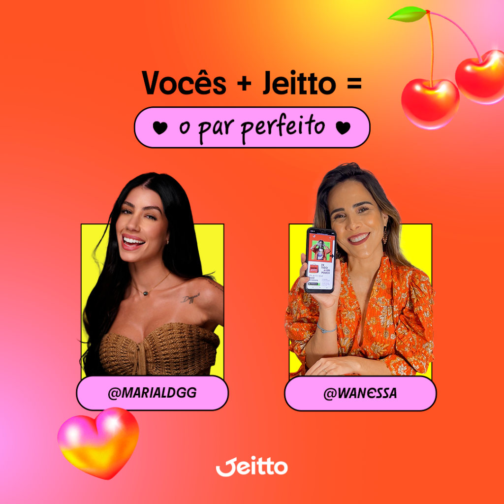 Jeitto lança campanha irreverente nas redes sociais: “Vocês + Jeitto ...